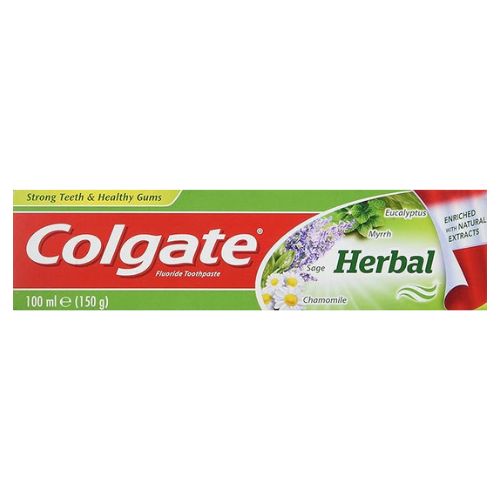 COLGATE Herbal Toothpaste, 100 mL White